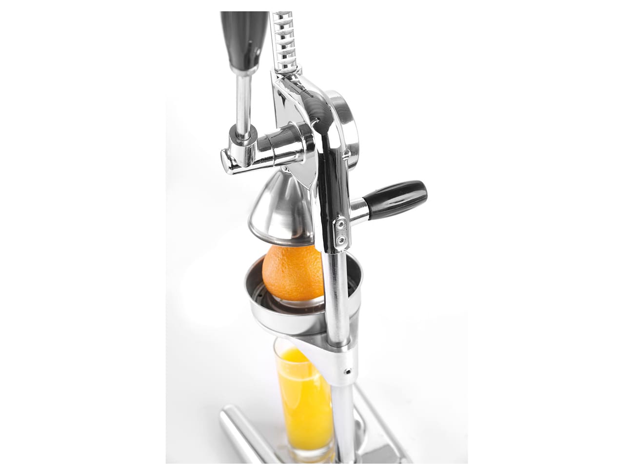 Chrome-Plated Citrus Juicer - With crank - Meilleur du Chef