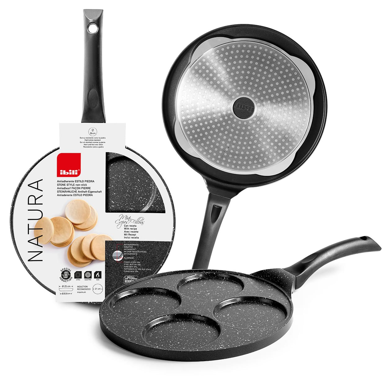Blini and pancake pan - Special induction - Ibili - Meilleur du Chef