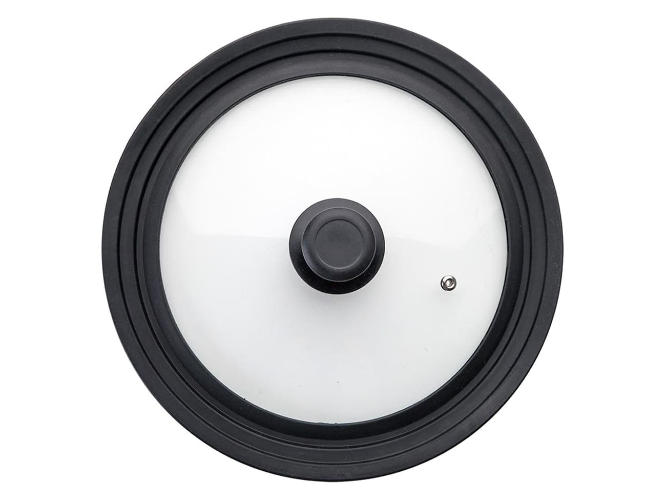 Glass Lid - Silicone rim - 28 to 32cm - Ibili - Meilleur du Chef