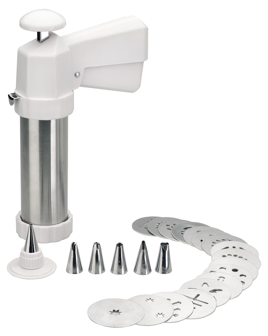 Biscuit Dough Press - Stainless steel & ABS - Ibili - Meilleur du Chef
