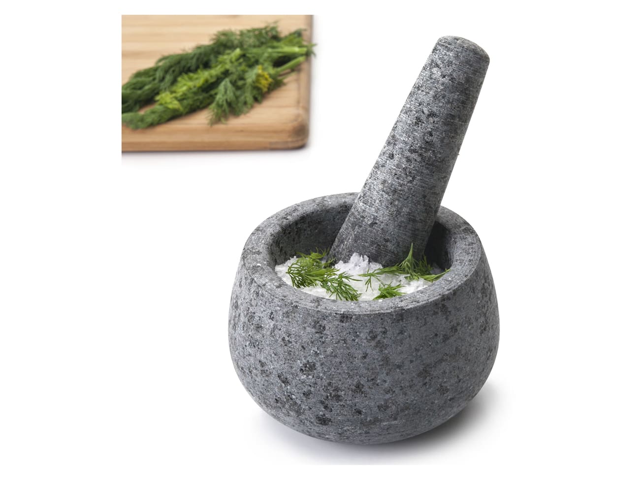 Small Kitchen Mortar - Granite - Lacor - Meilleur du Chef