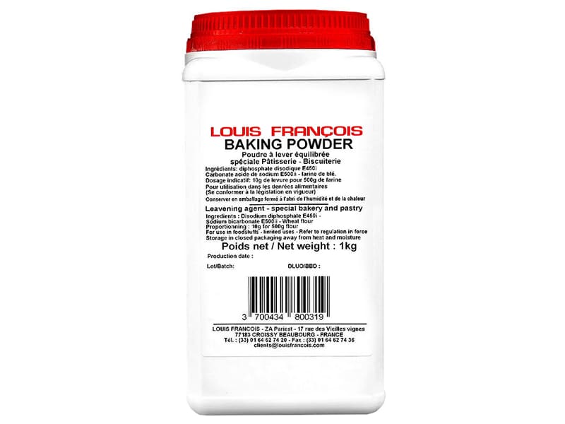 Baking Powder - 1kg - Louis François - Meilleur du Chef