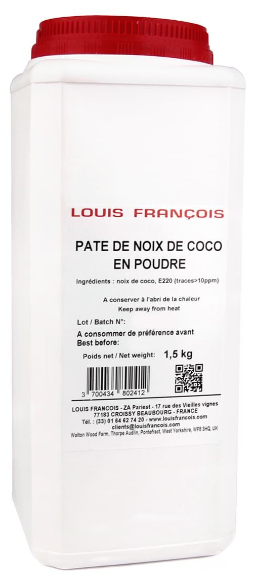 Ground Coconut Paste - 1.5kg - Louis François - Meilleur du Chef