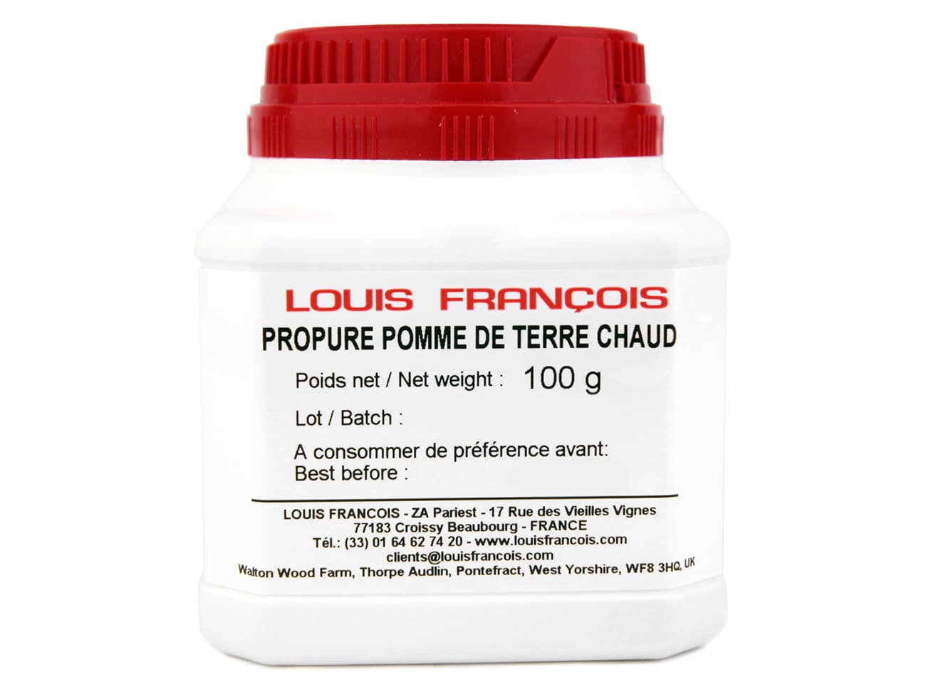 Potato protein - 100g - Louis François - Meilleur du Chef