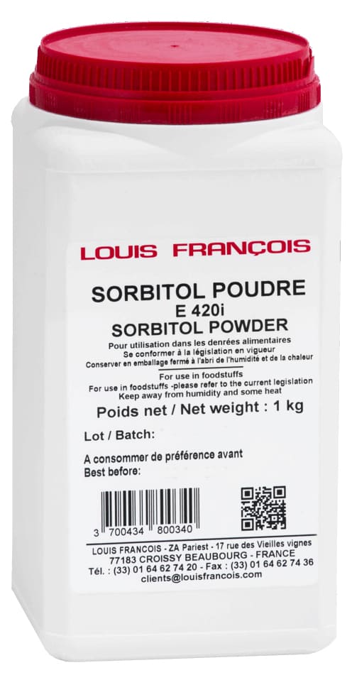 Sorbitol powder E420i - 1 kg - Louis François - Meilleur du Chef