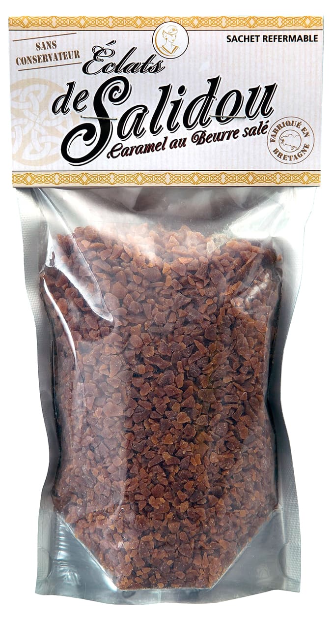 Salidou Salted Butter Caramel Flakes - 220g - La Maison d'Armorine ...