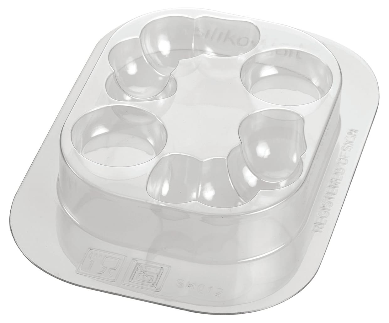 Elephant 3D Thermoformed Mould - 5-piece kit - Silikomart - Meilleur du ...