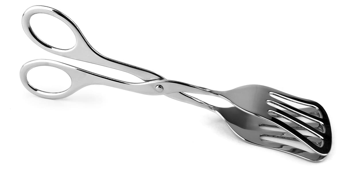 Stainless Steel Cake Tongs - 19cm - Meilleur du Chef