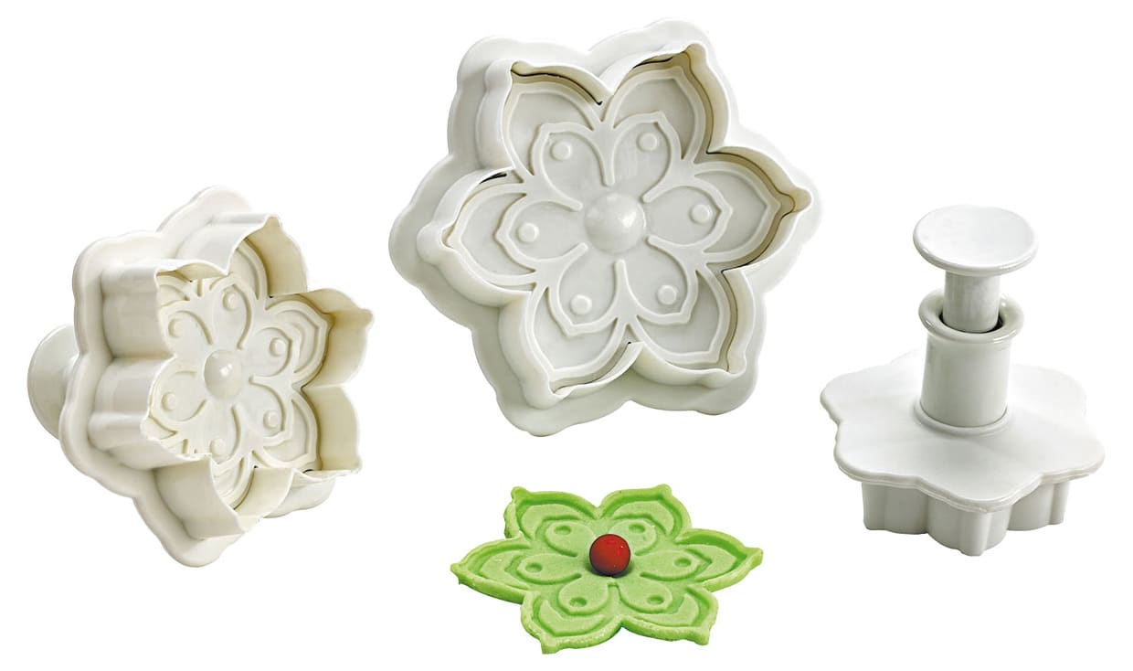 Set of 3 Plunger Cutters - Flower - Mallard Ferrière - Meilleur du Chef