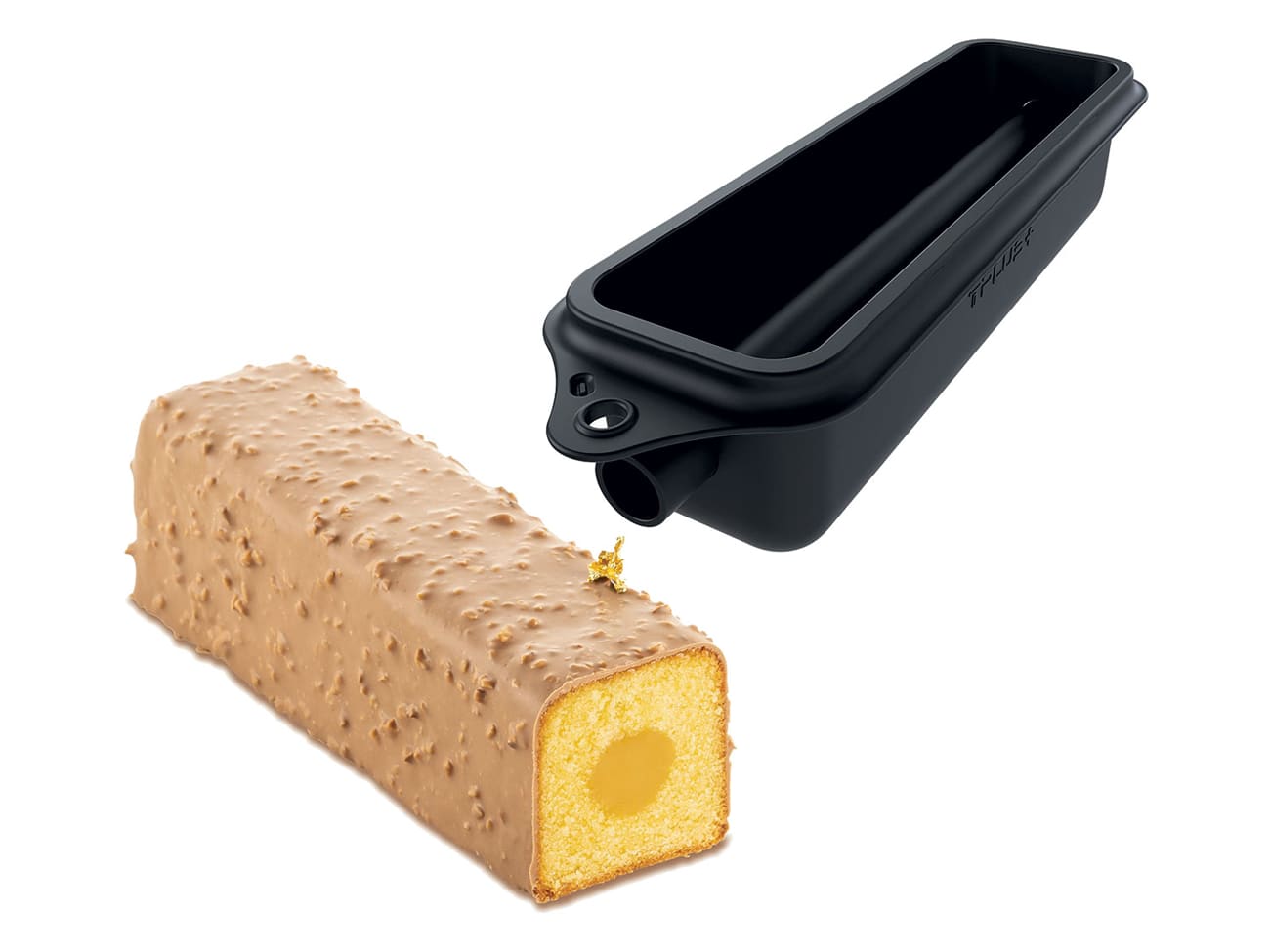 Kyoto Cake Mould - With tube insert - 23 x 6 x 6cm - Silikomart ...