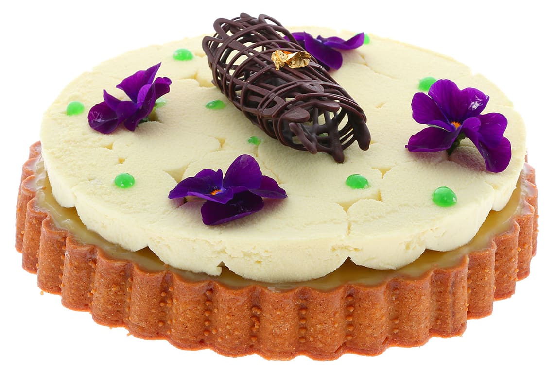 Perforated Fluted Tart Ring - very thick - Ø 16 cm - Mallard Ferrière ...