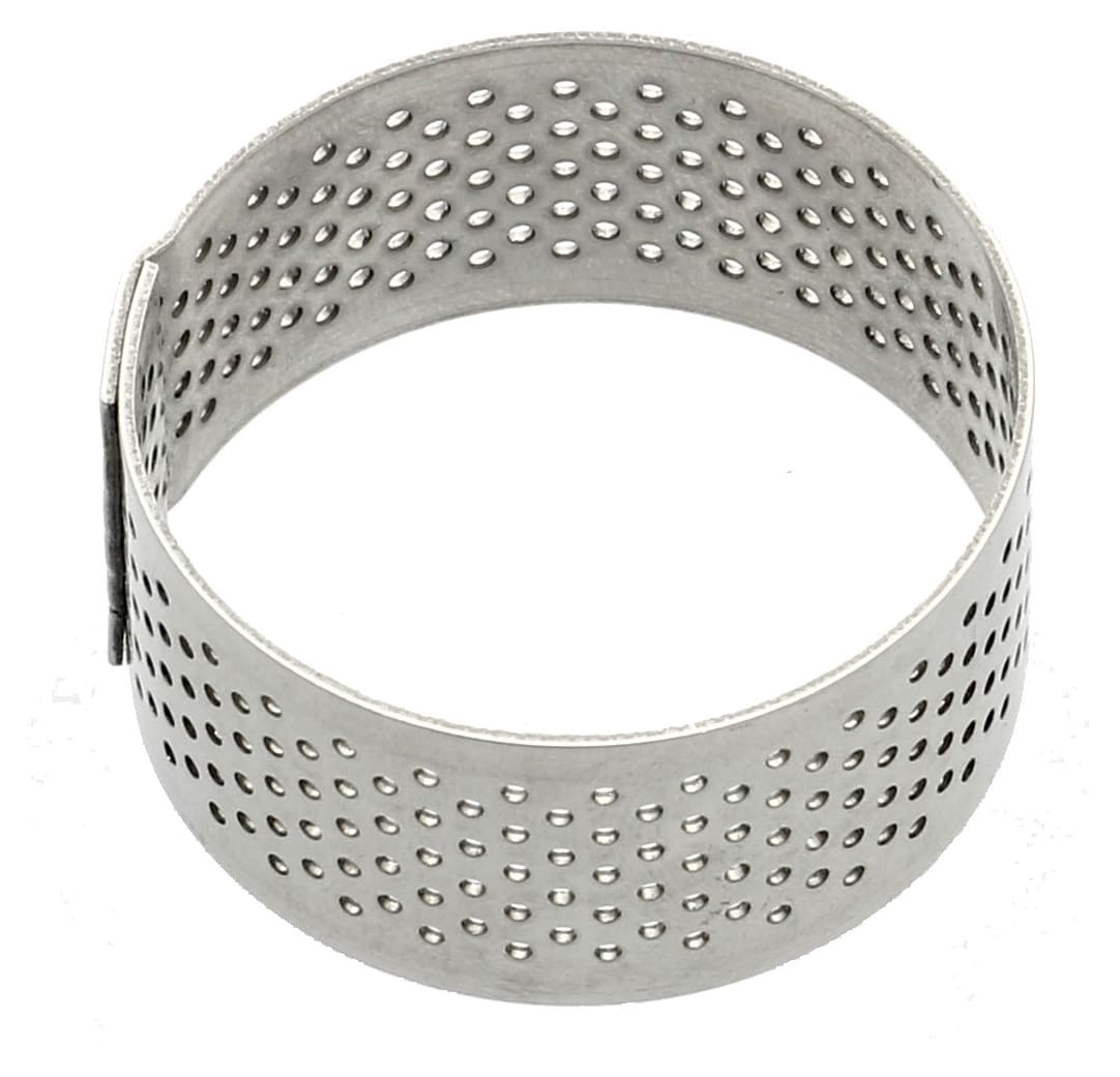 Perforated Mini Square Tart Ring - Ø 5 x H 2cm - Mallard Ferrière ...