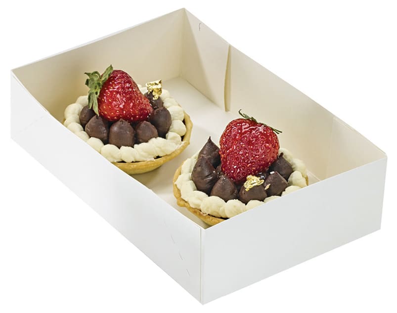Petit Four Cake Boxes - pack of 100 - 24 x 15cm - Mallard Ferrière ...