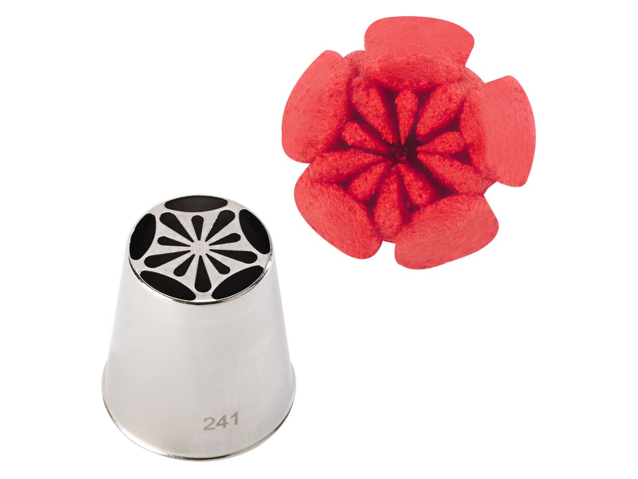 Flower Piping Nozzle - Pattern #1 - Mallard Ferrière - Meilleur du Chef