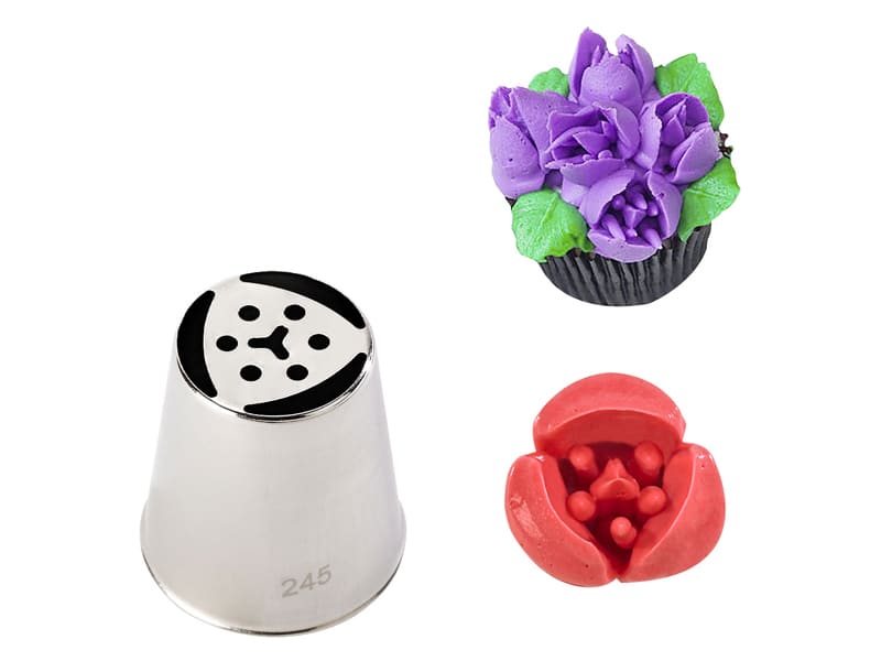 Flower Piping Nozzle - Pattern #5 - Mallard Ferrière - Meilleur du Chef