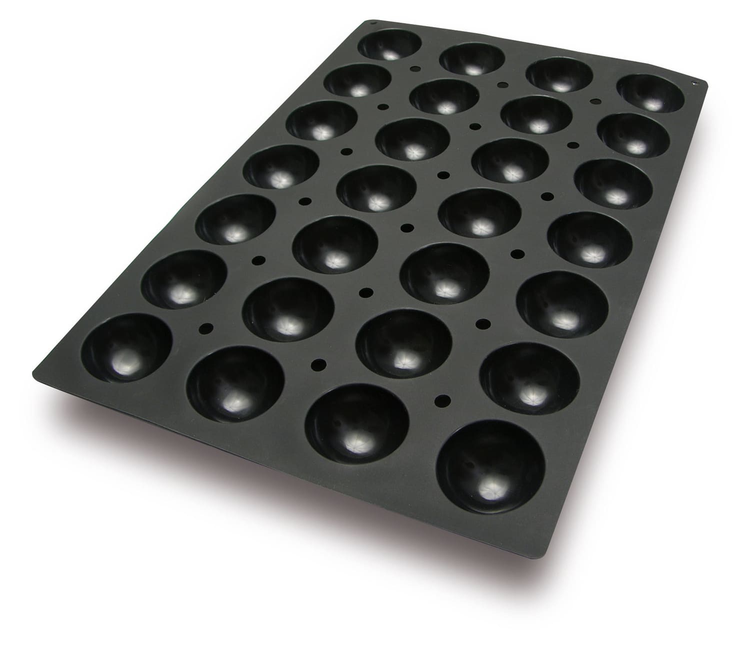 Professional Silicone Mould - 28 Half Spheres Ø 7cm - 60 x 40cm ...