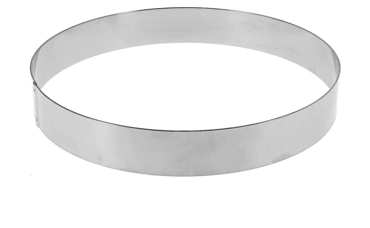 Stainless Steel Entremets Cake Ring - Ø 12cm - Mallard Ferrière ...