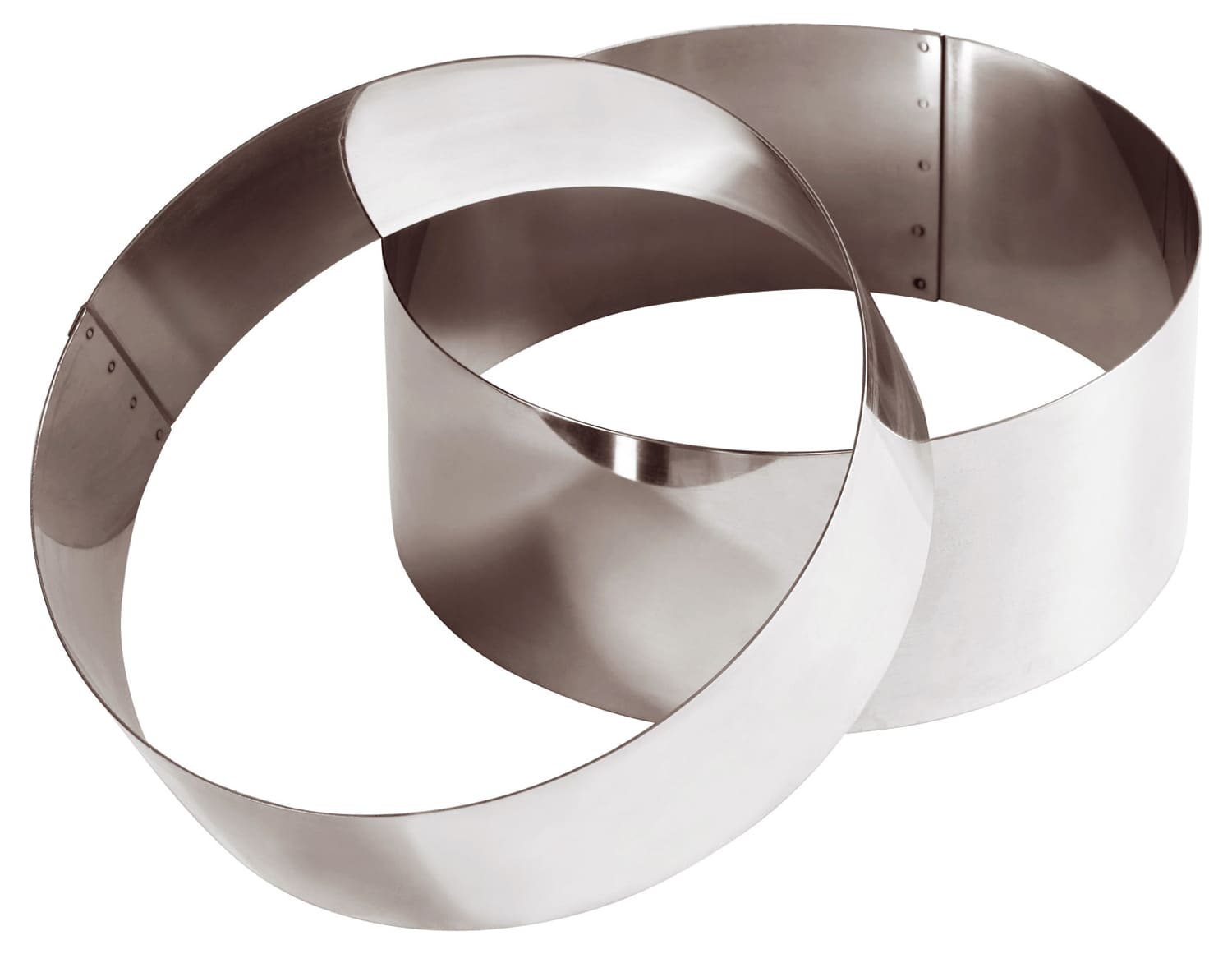 Stainless Steel Deep Ring for Wedding Cake - Ø 32cm x ht 11cm - Mallard ...