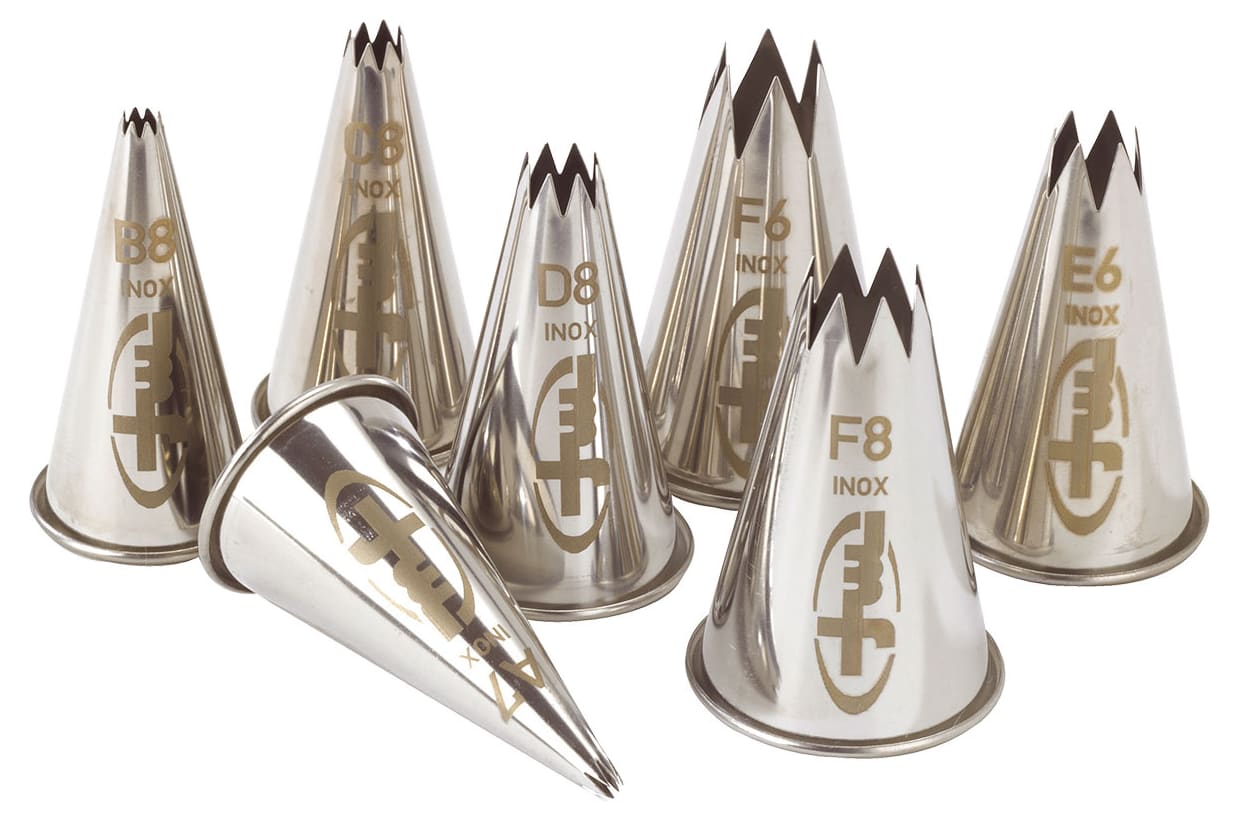 Stainless Steel Fluted Nozzle - D6 (Ø 11mm) - Mallard Ferrière ...