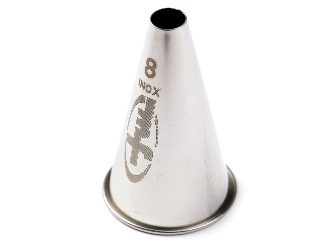 Stainless steel plain piping nozzle - Diameter 0.8cm - Mallard Ferrière ...