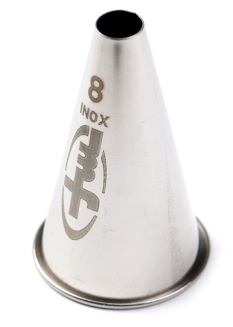 Stainless Steel Plain Piping Nozzle - Ø 0.8cm - Mallard Ferrière ...