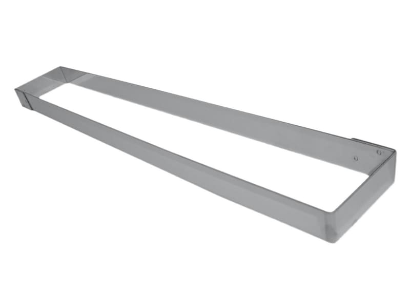 Rectangular Mousse Frame - Stainless Steel - 57 x 9 x ht 4,5cm ...