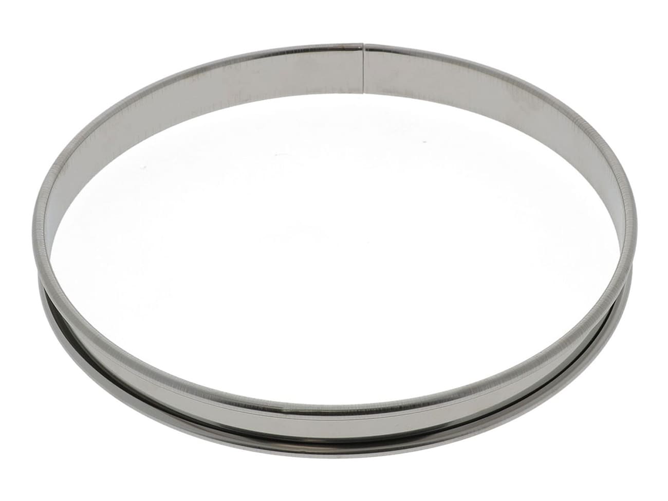 Stainless Steel Tart Ring - ht 2,1cm - Ø 24cm - Mallard Ferrière ...