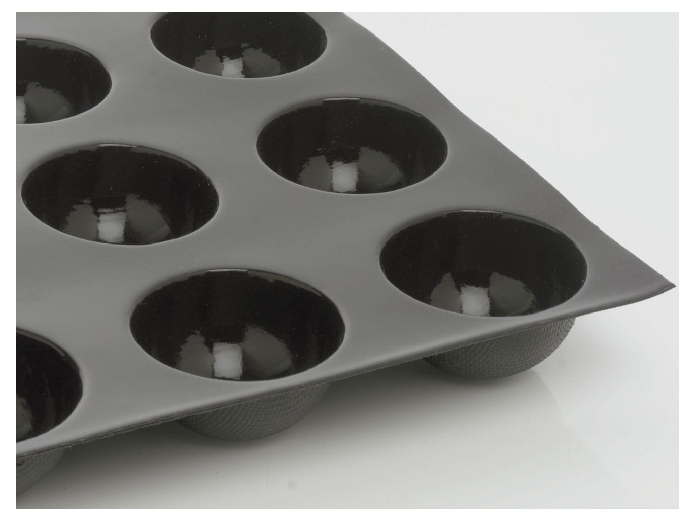 Half Sphere Mould - 60 x 40cm - Ø 3cm (70 cavities) - Flexipan ...