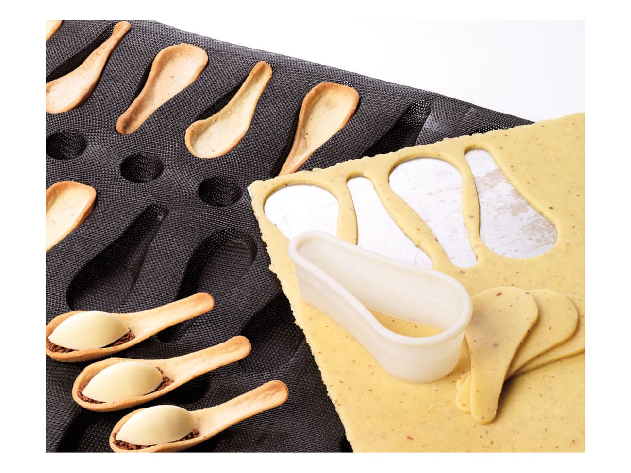 36 Spoon Mould - 60 x 40cm - Flexipan - Meilleur du Chef