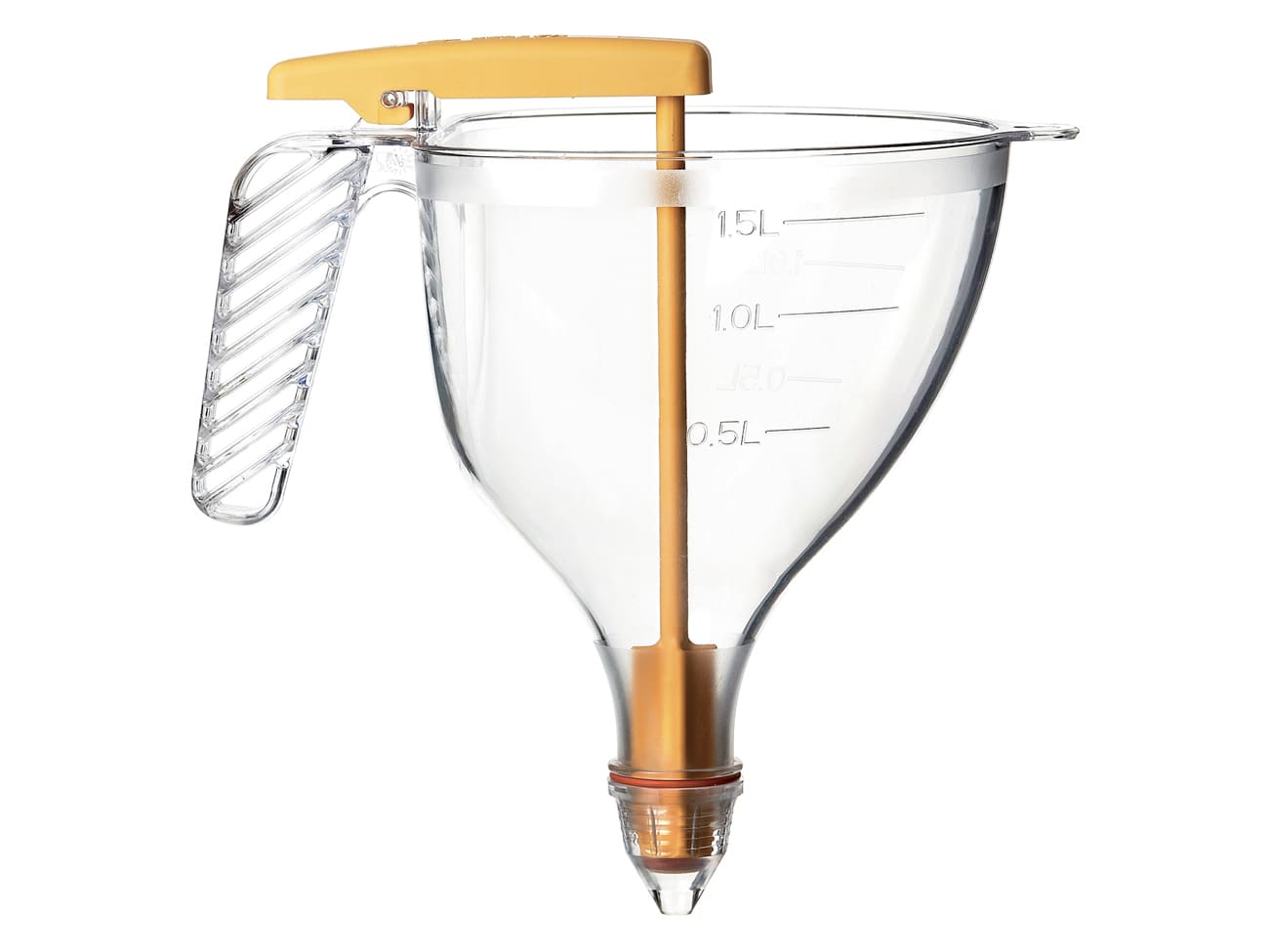 1,5 L automatic funnel and stainless steel stand - Matfer - Meilleur du ...