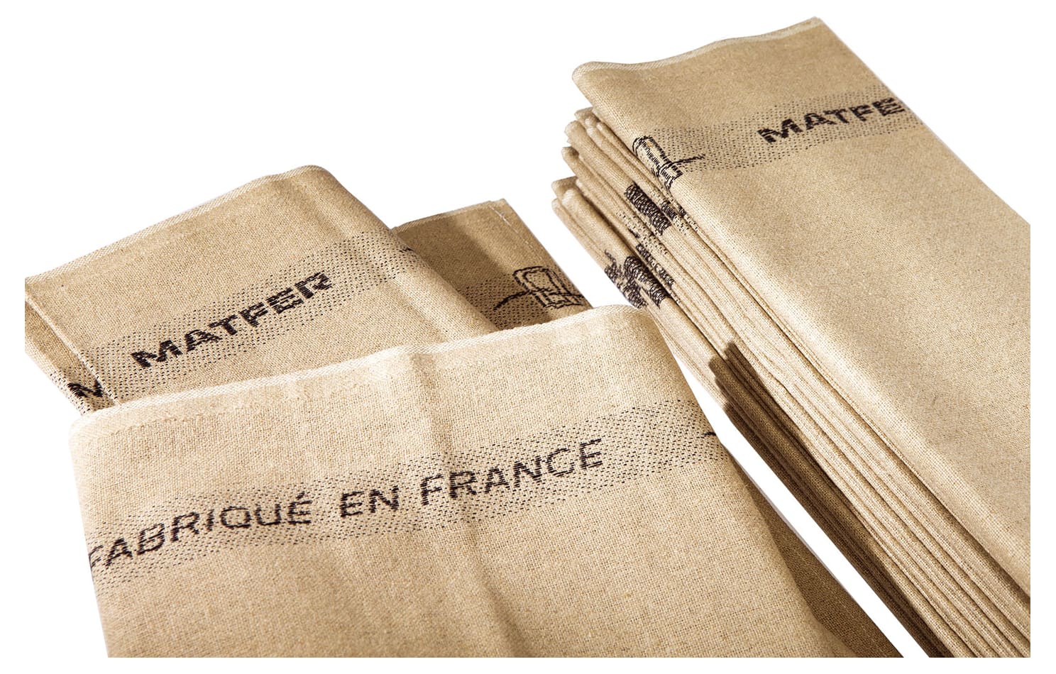 Hemmed Linen Couche Cloth - Width 60cm - Meilleur du Chef