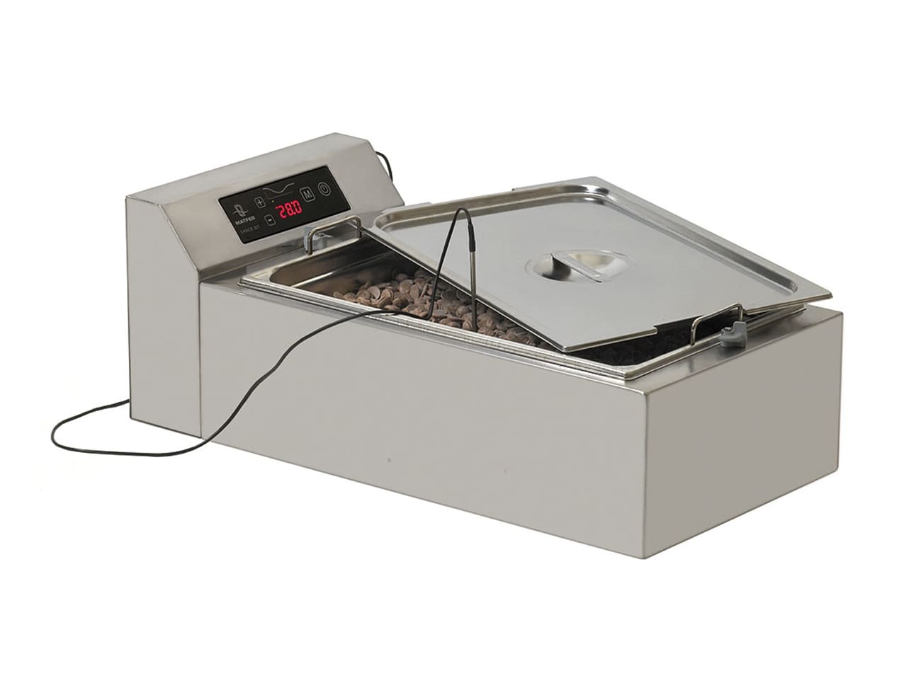 "Choco 22 T" water heated chocolate tempering machine - Tempering ...