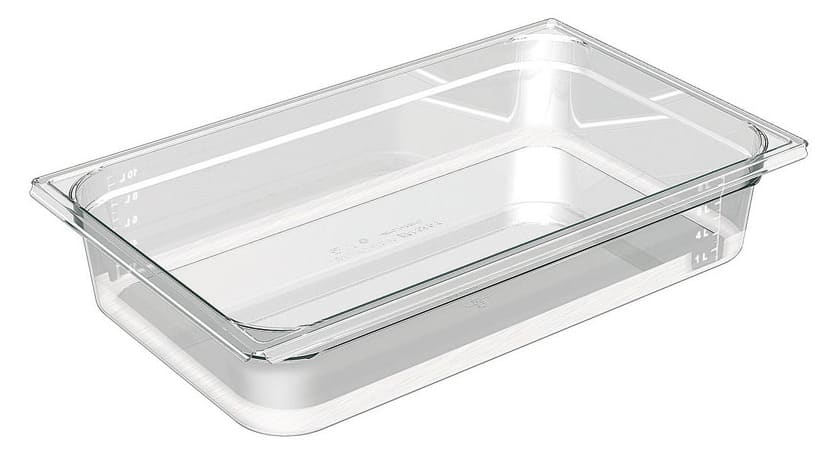 Gastronorm container cristal plus GN 1/1 - Depth 20cm - Matfer ...