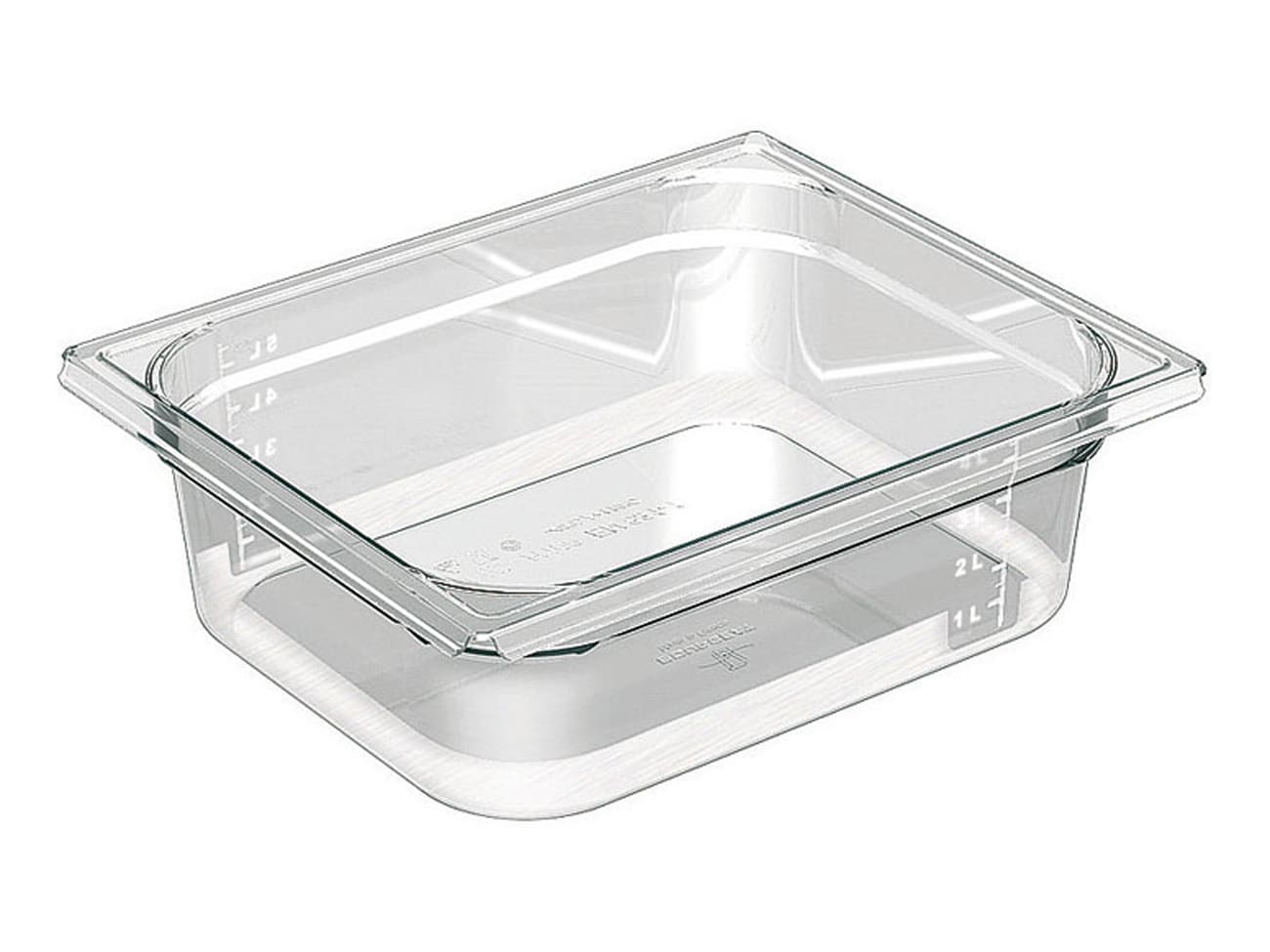 Gastronorm container cristal plus GN 1/2 - Depth 20cm - Matfer - Meilleur du Chef