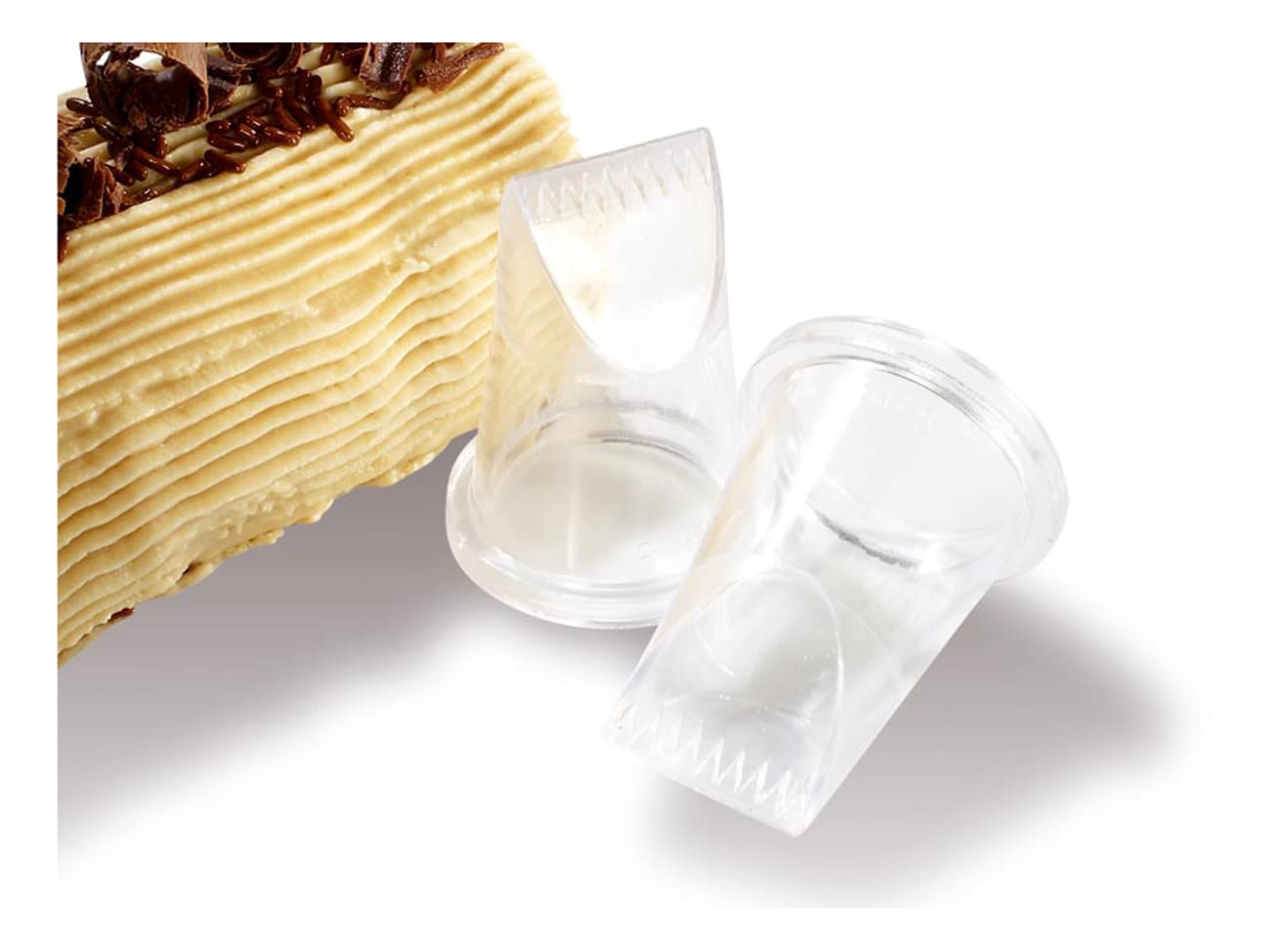 Chrismas Yule Log Nozzle - Copolyester - 6 teeth - 17mm - Matfer ...