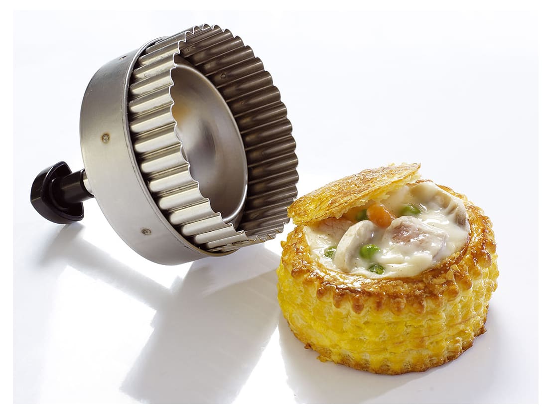 Stainless Steel Pastry Cutter - Double Round - Matfer - Meilleur du Chef