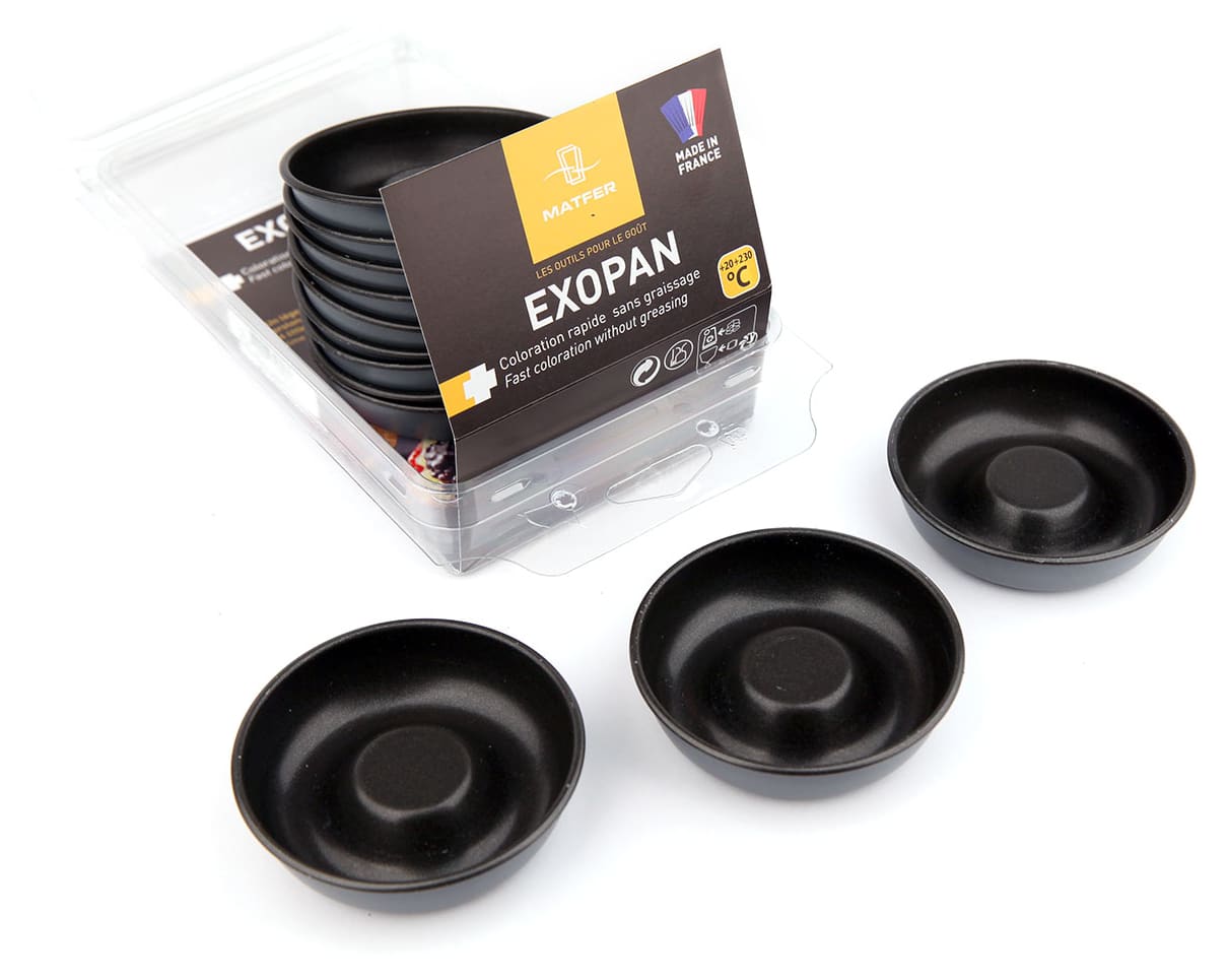Savarin Mould - Exopan® - Ø 8cm, 12 moulds - Matfer - Meilleur du Chef