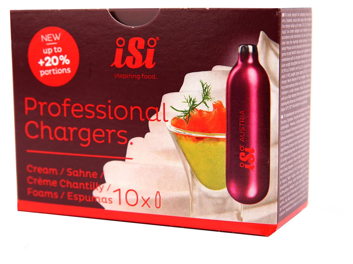 Gas Cartridges - Box of 10 - iSi - Meilleur du Chef