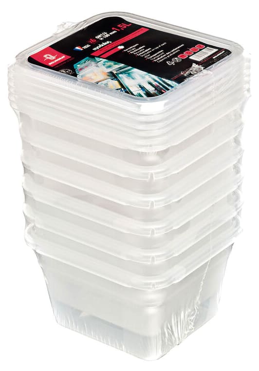 Modulus Gastronorm Container GN 1/6 (x 6) - Height 15cm - 17.6 x 16.2cm - Matfer - Meilleur du Chef