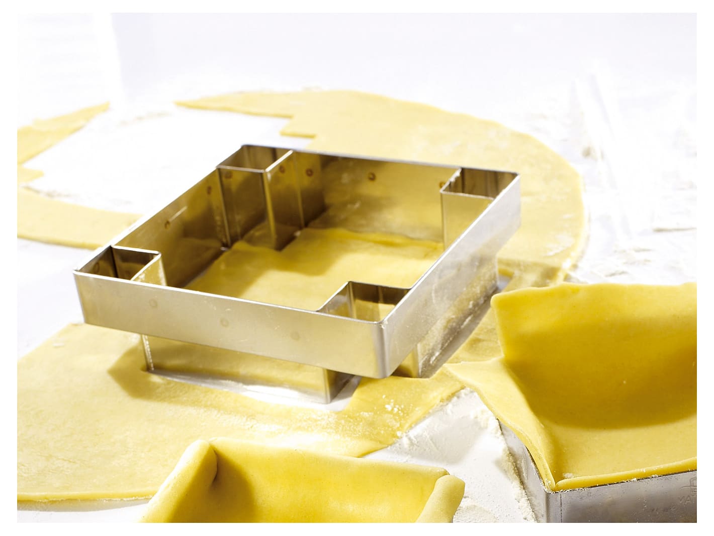 Pastry Cutter for Square Tart Ring - 7.5 x 7.5cm - Matfer - Meilleur du ...