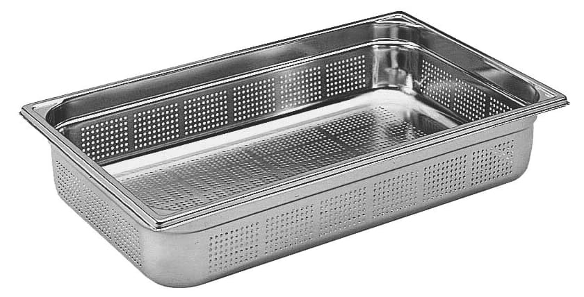 Perforated gastronorm container GN 1/1 - Depth 10cm - Matfer - Meilleur ...