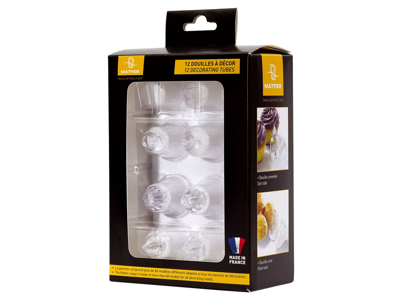 Set of 12 Piping Nozzles - Pastry Chef - Matfer - Meilleur du Chef