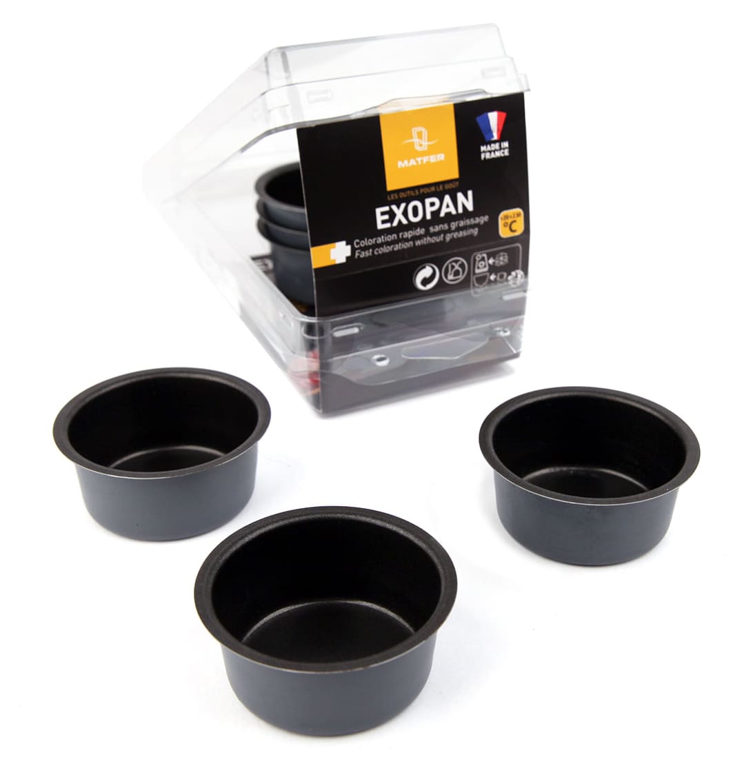 Ramekin Mould (x 6) - Exopan® - Ø 6cm - Matfer - Meilleur du Chef