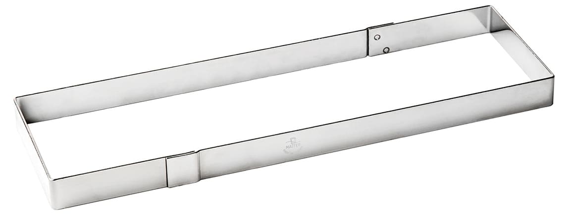 Rectangular Cake Frame - ht 2,5 cm - 57 x 11cm - Matfer - Meilleur du Chef