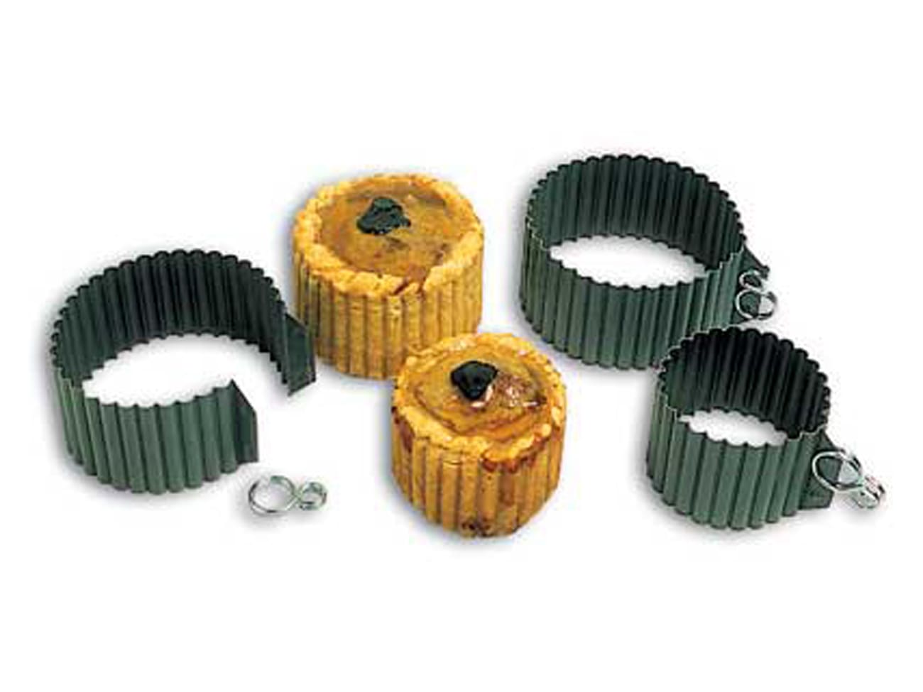 Round Fluted Pâté Mould - Exopan® - Ø 6.5cm - Matfer - Meilleur du Chef