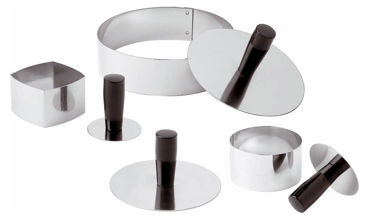Round Pastry Pusher - Stainless Steel - Ø 10cm - Matfer - Meilleur du Chef