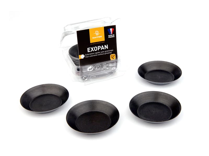 Round Plain Tartlet Mould - Exopan® - Ø 5.5cm (x 25) - Matfer - Meilleur du Chef