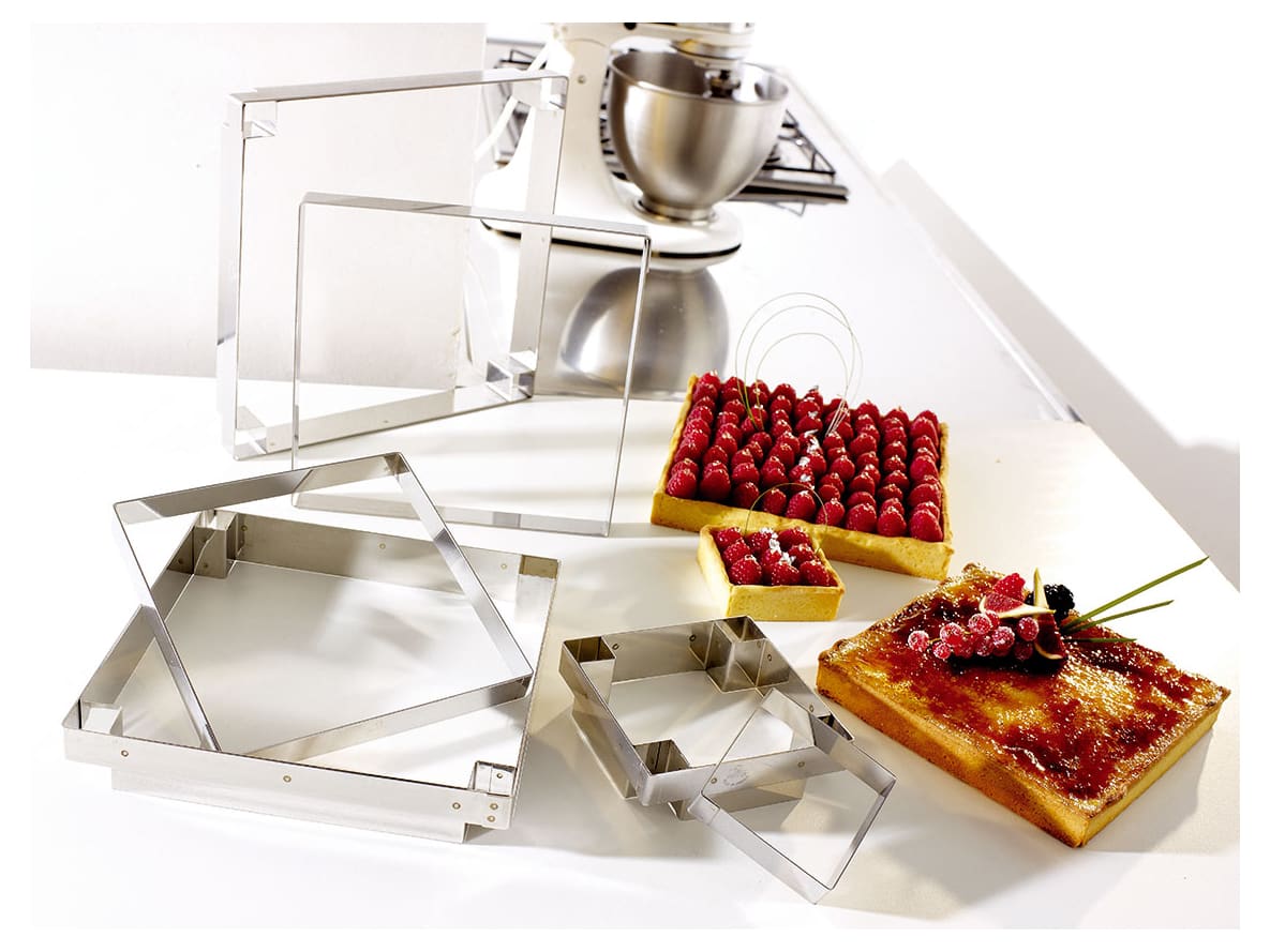 Square Cake Frame - 27.5 x 27.5cm - Matfer - Meilleur du Chef
