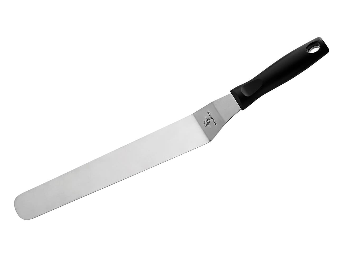 Stainless Steel Cranked Spatula - Blade 31cm - Matfer - Meilleur du Chef