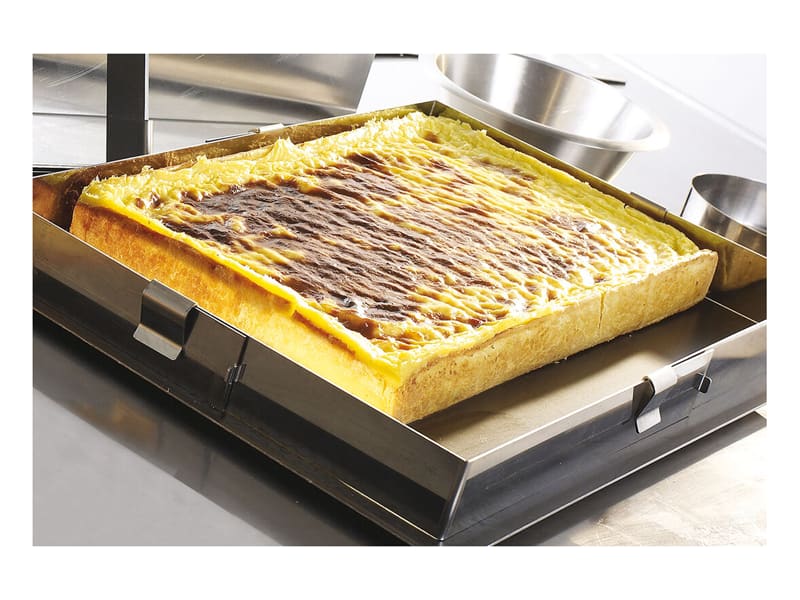 Stainless Steel Expandable Frame - 30 x 20 x ht 4.5cm - Matfer ...